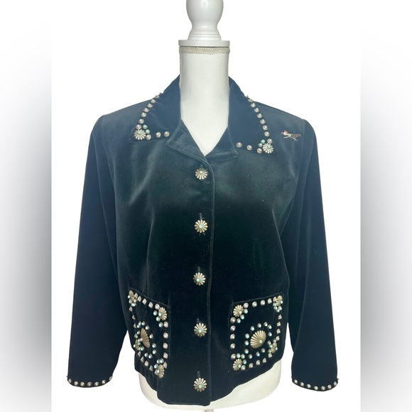 Double D Ranch | Jackets & Coats | Double D Ranch Studded Western Boho ...